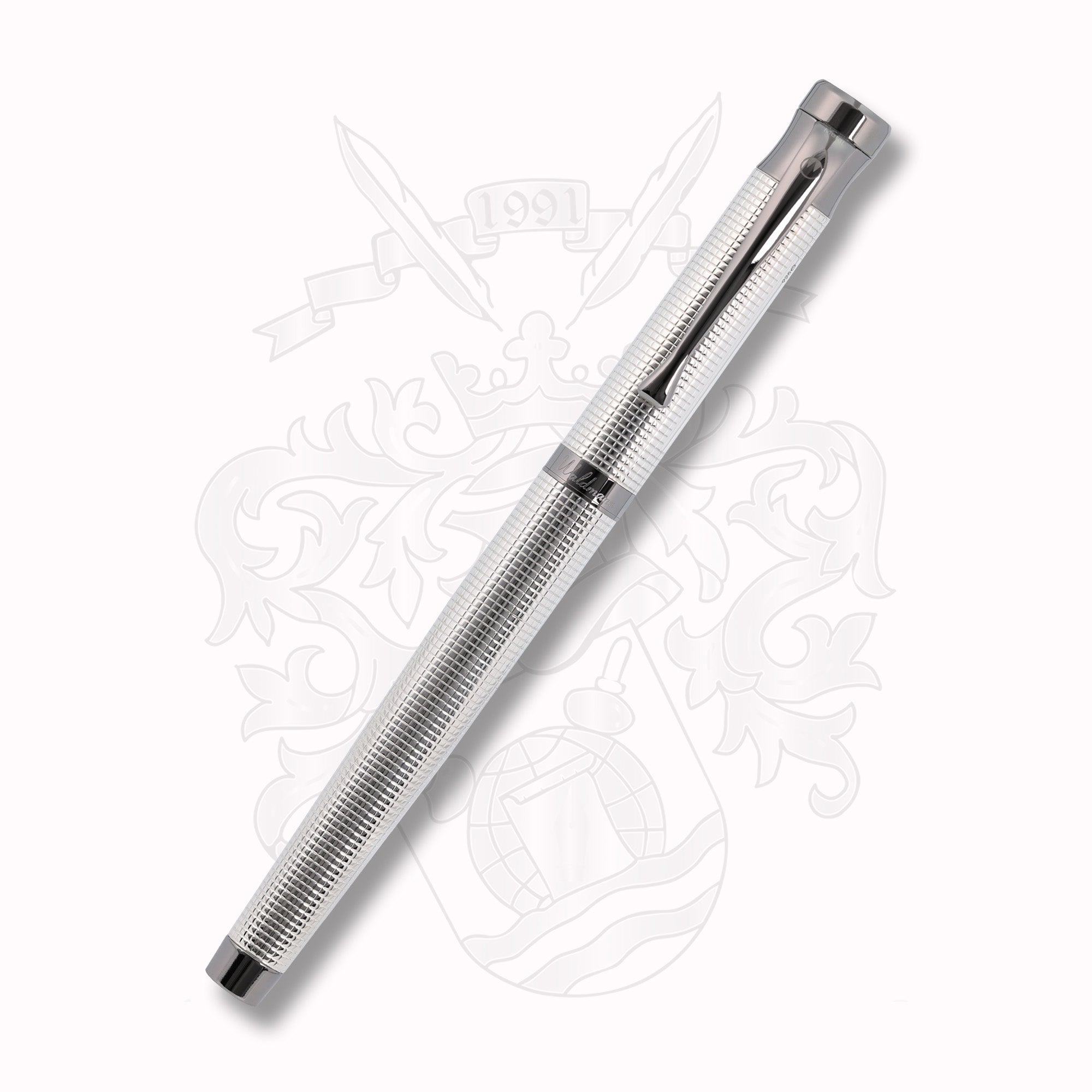 Waldmann Tango Rollerball - Square Pattern PVD – The Pleasure of Writing