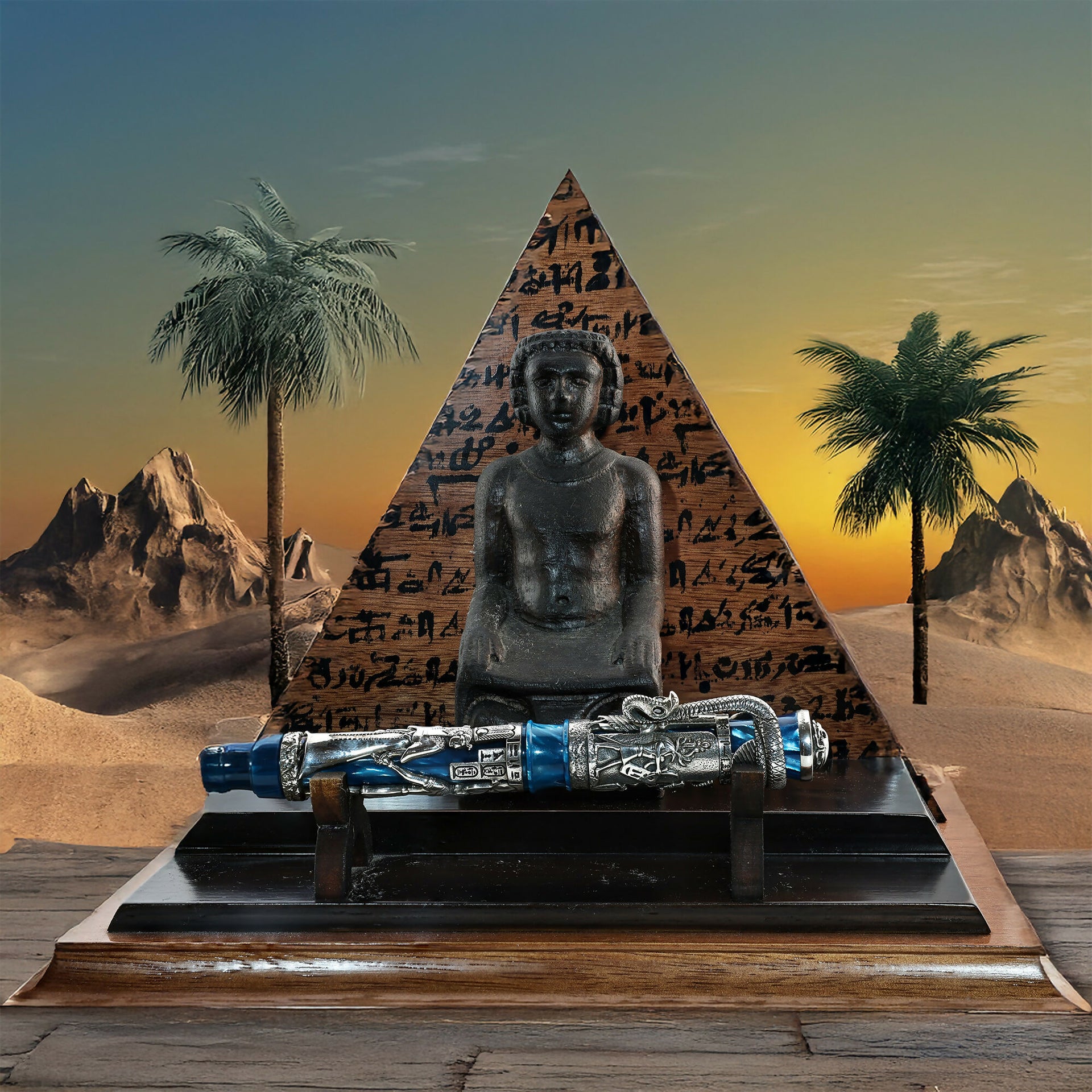 Graf von Faber-Castell Pen of the Year 2022 The Aztecs Fountain Pen ...
