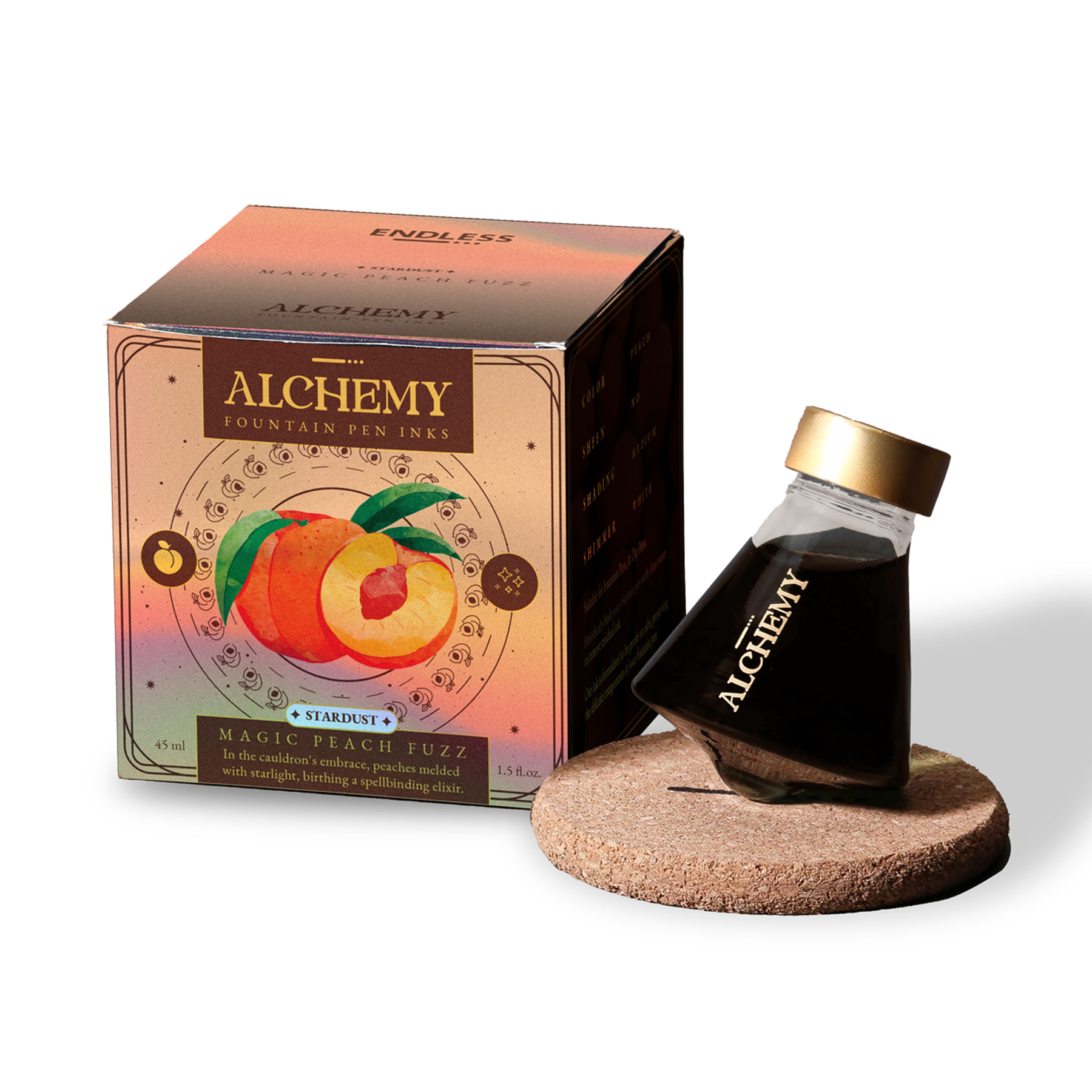 Endless Alchemy 45ml Ink Bottle - Magic Peach Fuzz – The Pleasure of ...