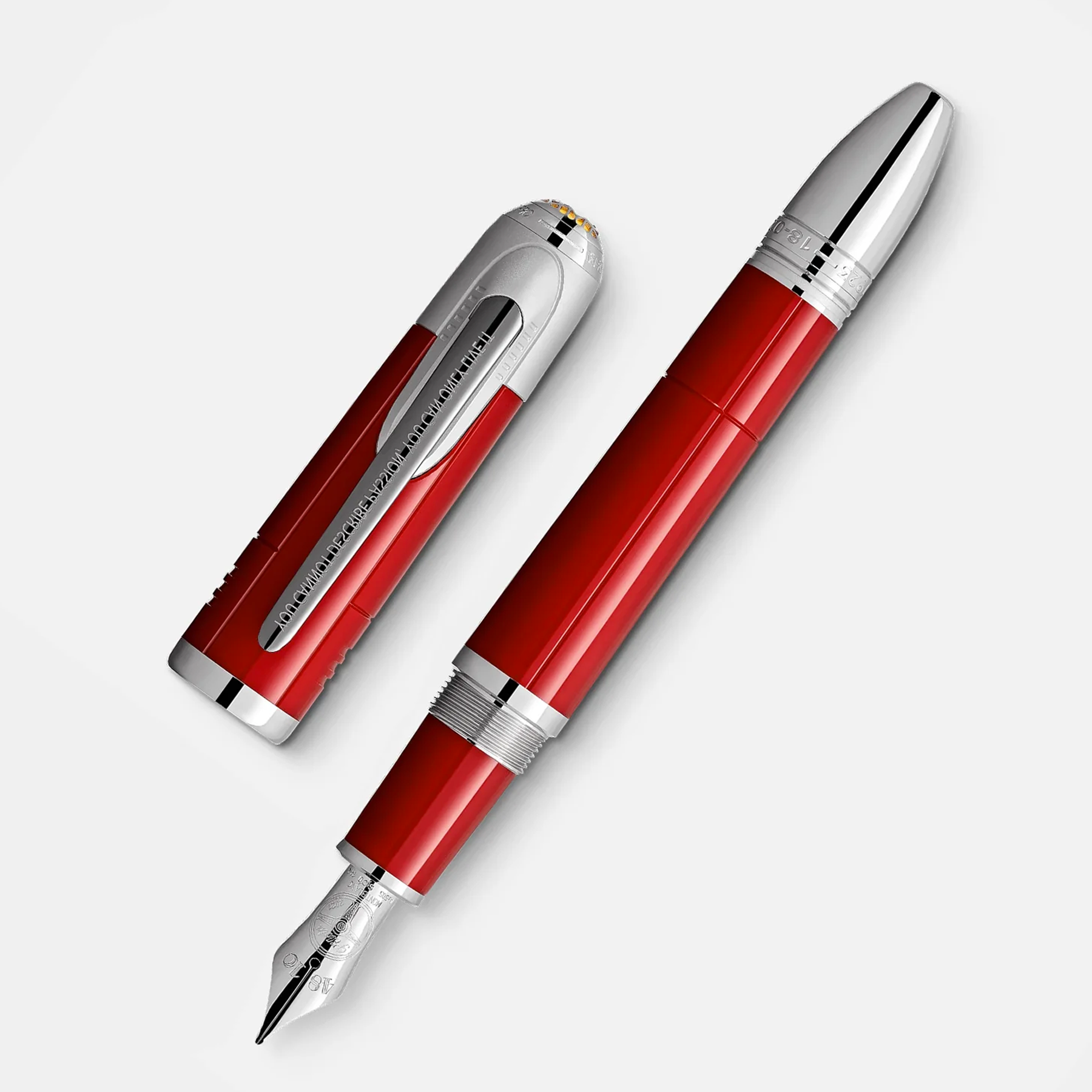 Montblanc Great Characters Enzo Ferrari Special Edition Fountain Pen ...