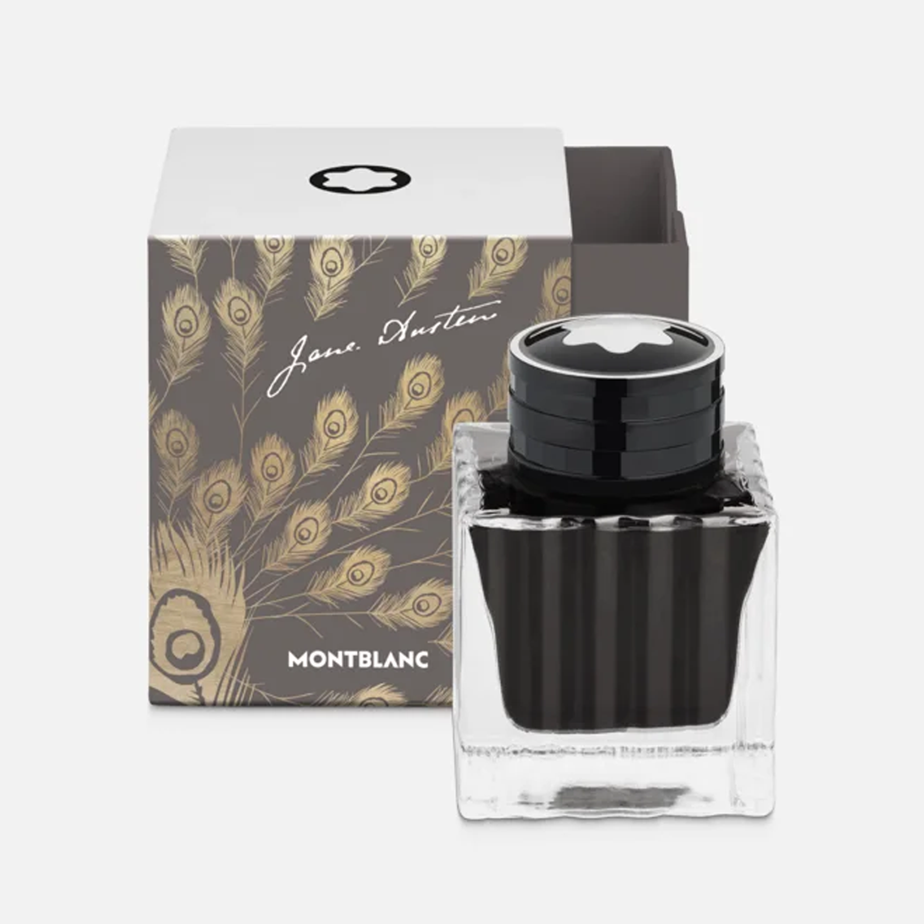 Montblanc Homage to Jane Austen 50ml Ink Bottle - Umber – The Pleasure ...