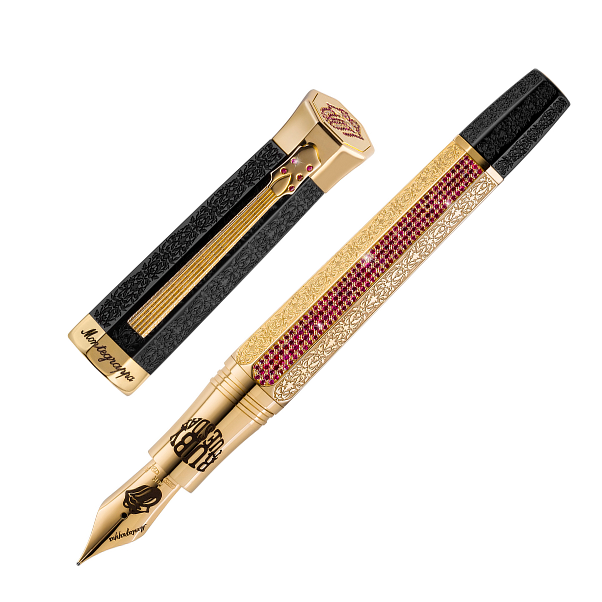 Montegrappa Limited Edition Stones Legacy Ruby Tuesday Fountain Pen ...