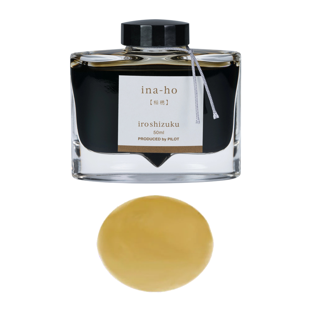Pilot Iroshizuku 50ml Bottled Ink - Ina-ho – The Pleasure of Writing