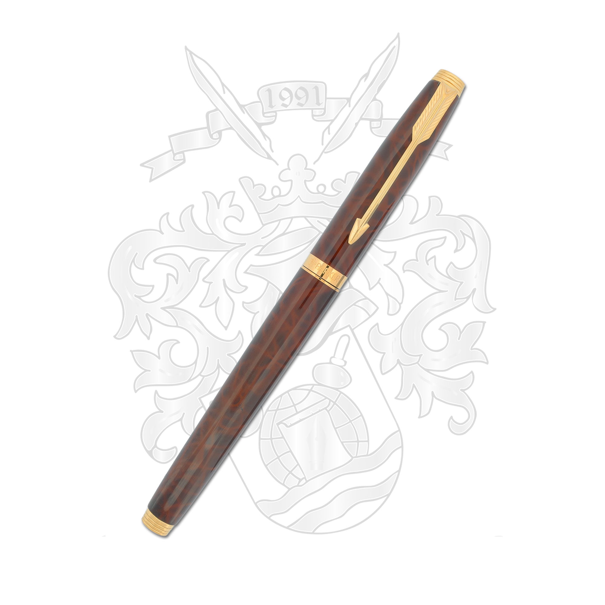 Parker 75 Woodgrain and Lacquer Fountain Pen – The Pleasure of Writing