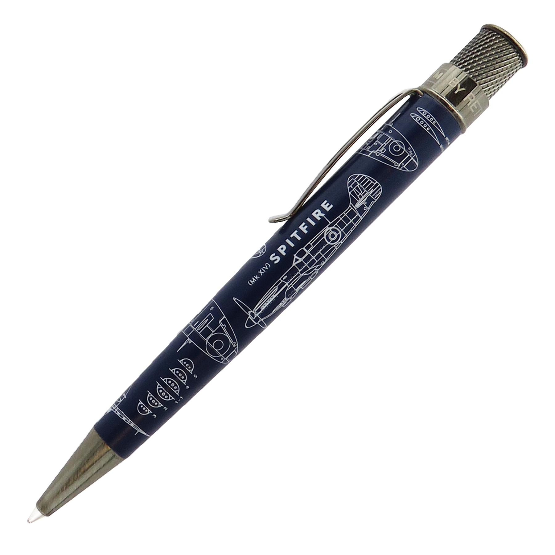 Retro 51 Imperial War Museums Spitfire Blueprint - Rollerball – The ...