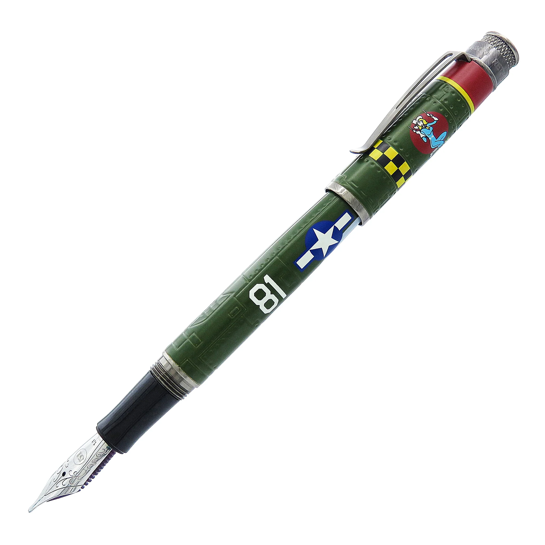 Retro 51 Tornado Fountain Pen - P-47 Thunderbolt – The Pleasure of Writing