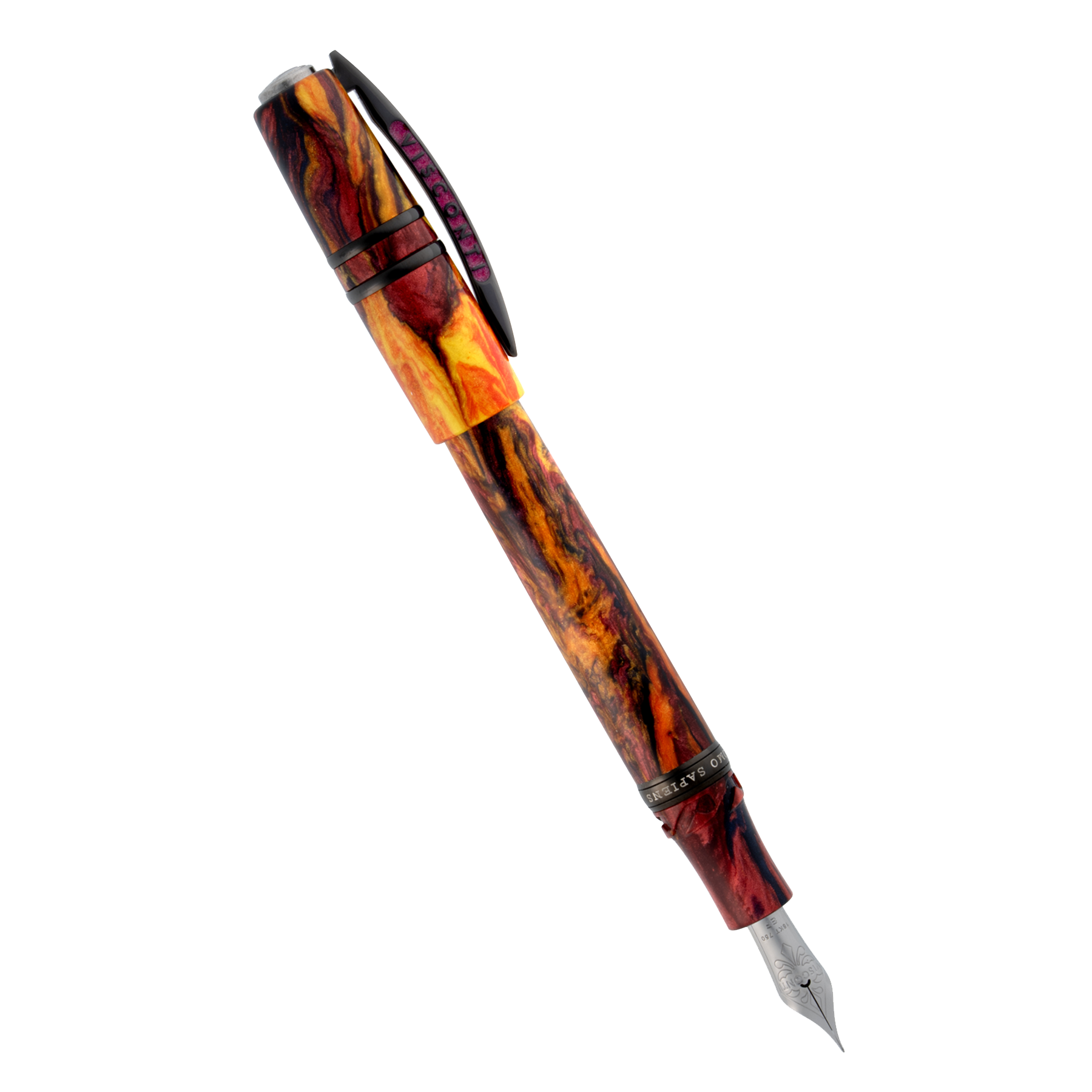 Visconti Homo Sapiens Earth Origins Fountain Pen - Fire – The Pleasure ...