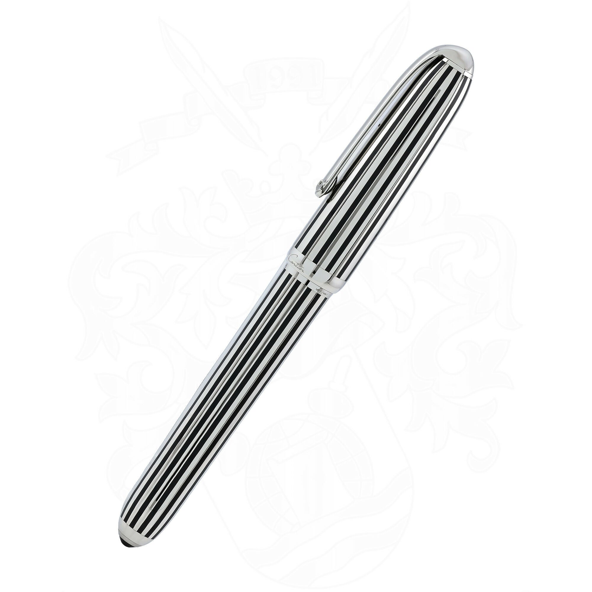 Cartier Dandy Silver and Enamal Fountain Pen Limited Edition – The ...