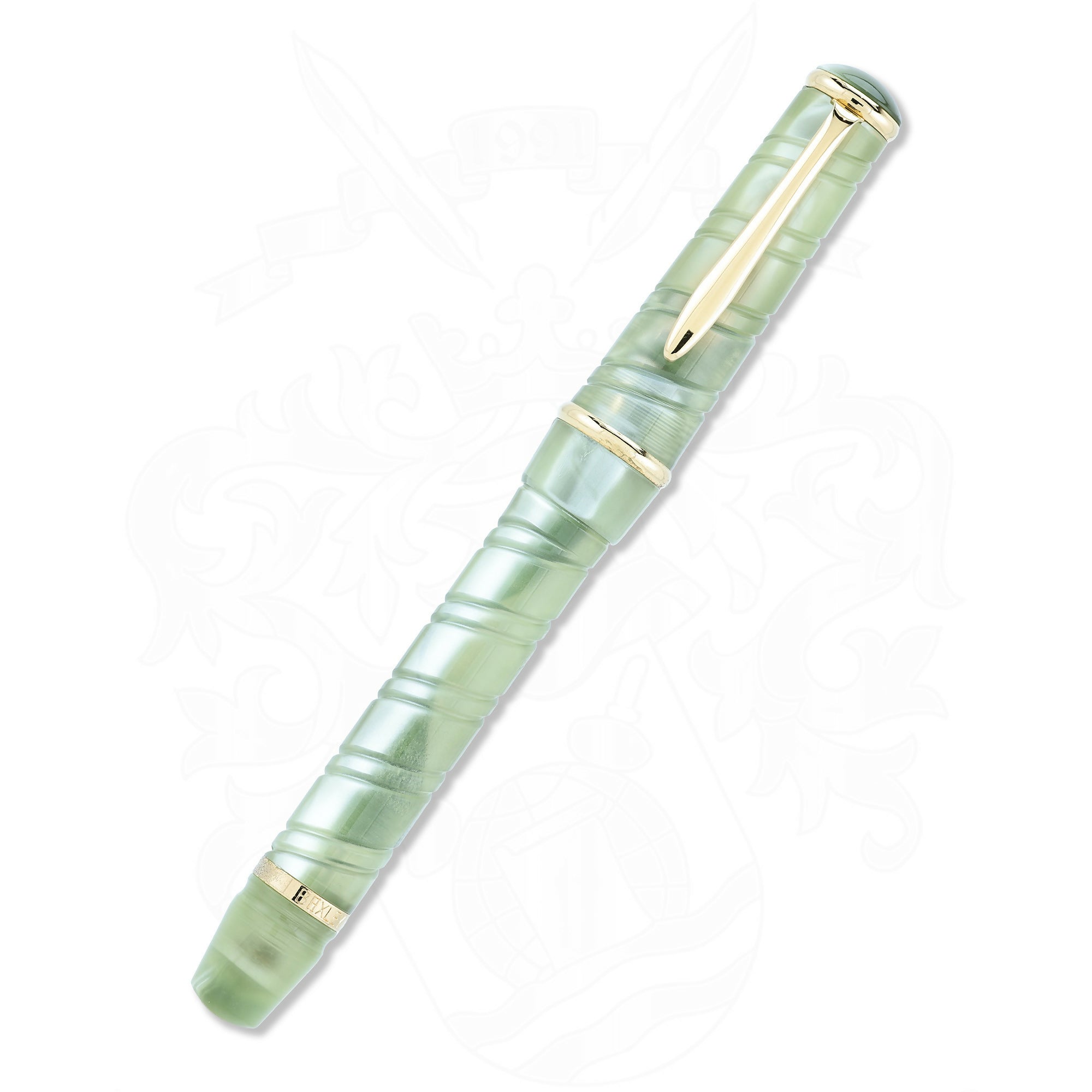 Bexley Cable Twist Fountain Pen -Green – The Pleasure of Writing