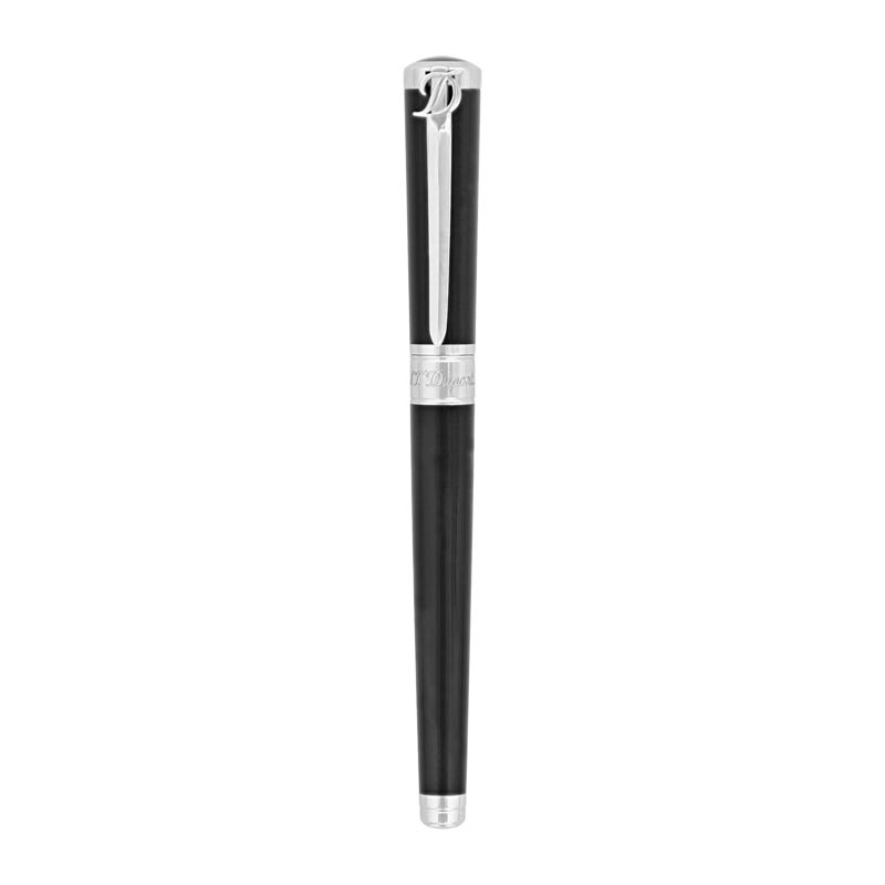 S.T. Dupont Sword Fountain Pen - Black and Palladium – The Pleasure of ...