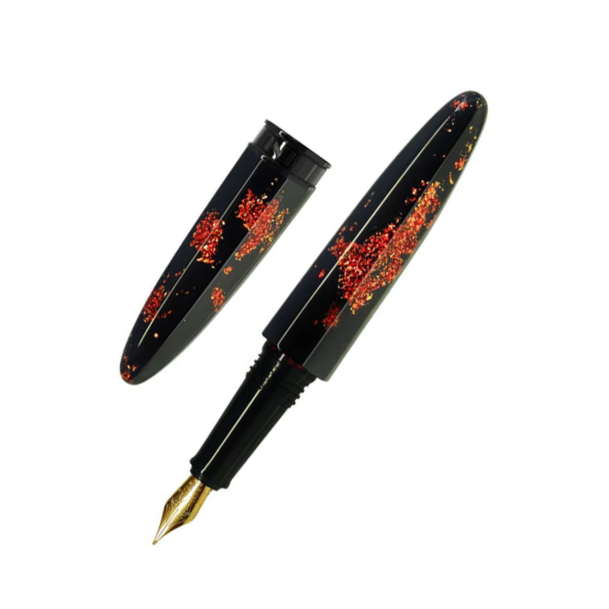 Benu Minima Fountain Pen - Magma – The Pleasure of Writing