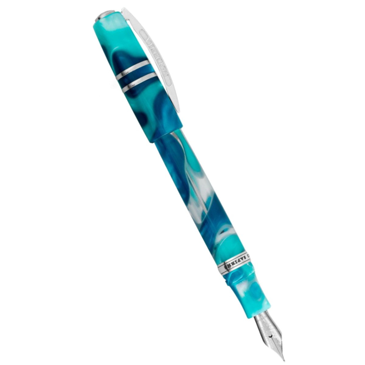 Visconti Homo Sapiens Fountain Pen - Blue Lagoon – The Pleasure of Writing