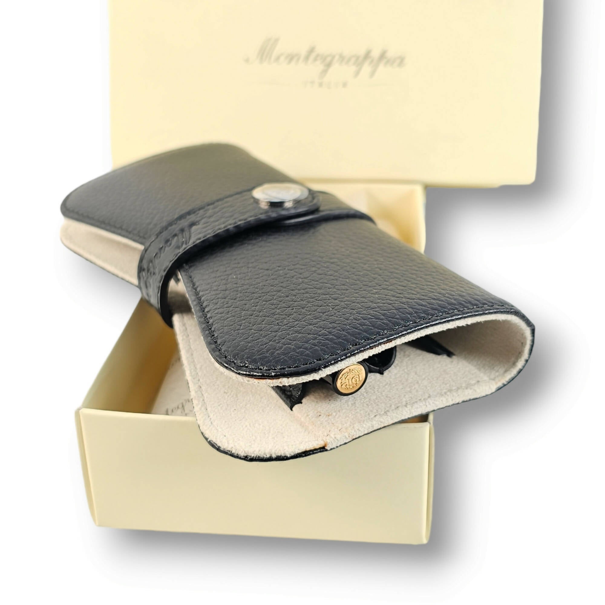 Montegrappa Italian Leather 2 Pen Pouch – The Pleasure of Writing