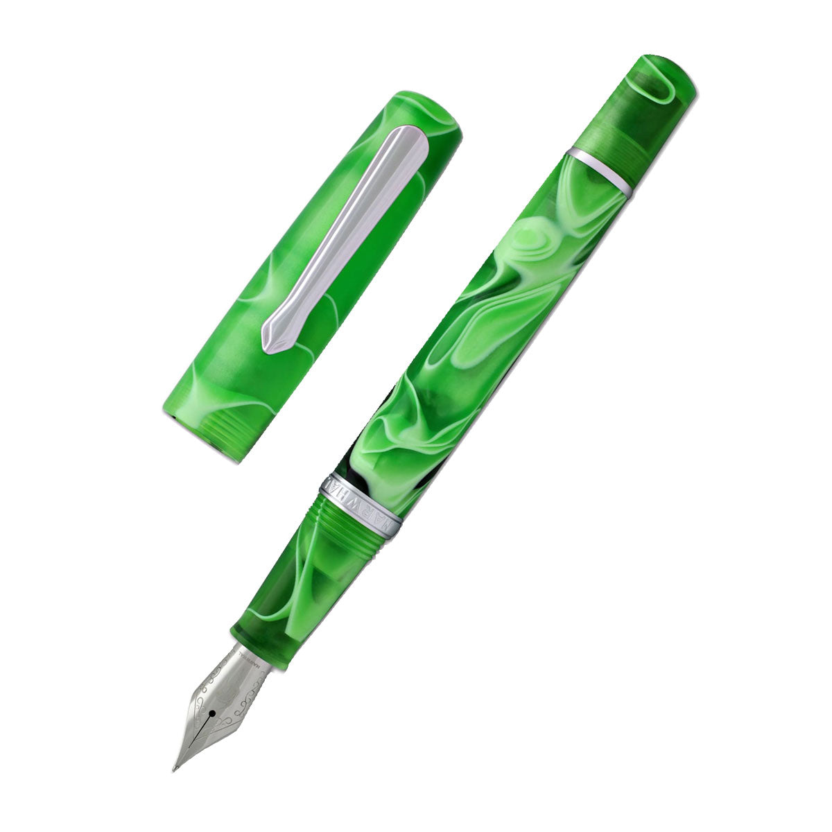 Nahvalur Original Fountain Pen - Merman Green – The Pleasure of Writing