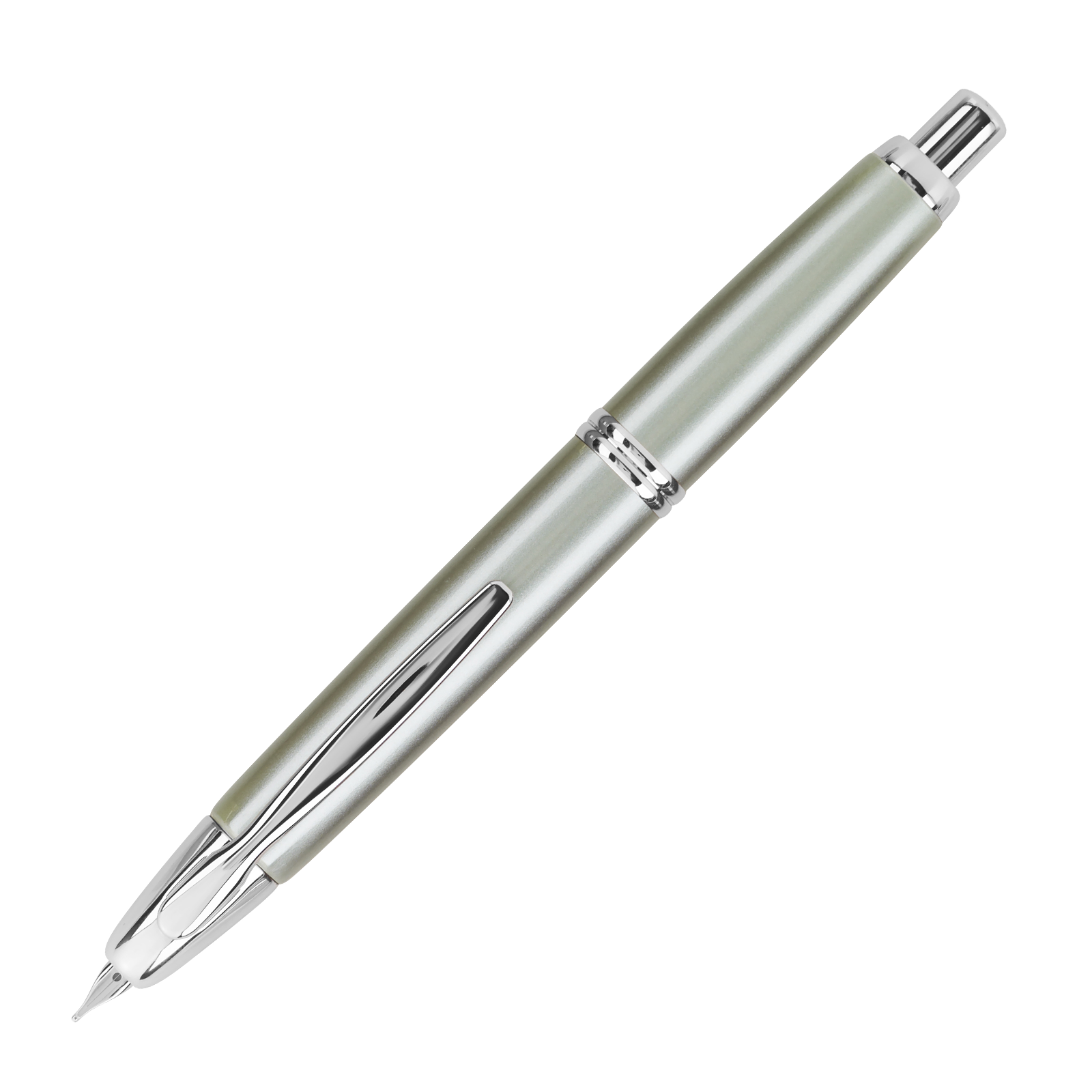 The Pleasure of Writing | Pilot Vanishing Point Blue / Rhodium Fountain Pen