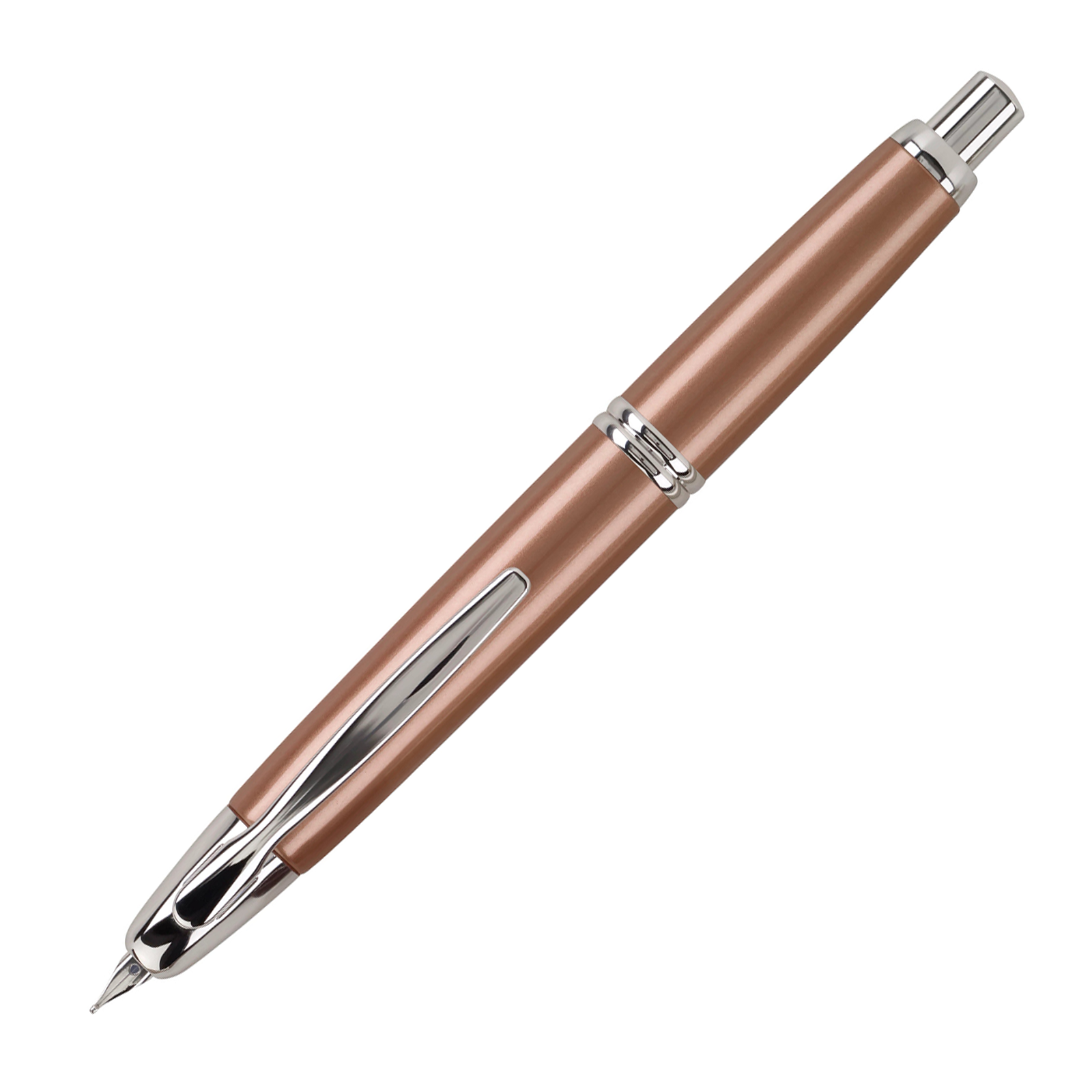 The Pleasure of Writing | Pilot Vanishing Point Blue / Rhodium Fountain Pen
