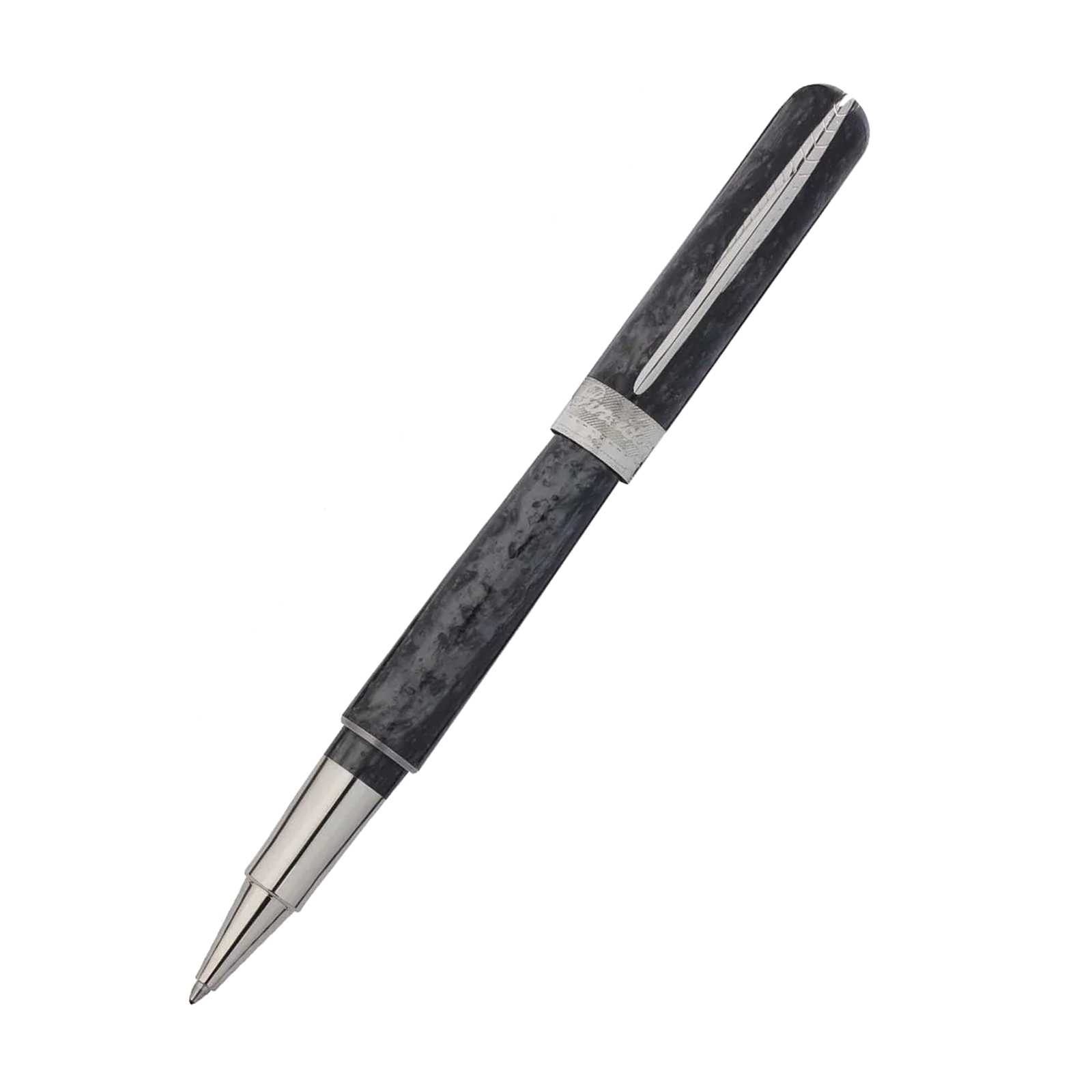 Pineider Avatar Coal Gray Rollerball Pen – The Pleasure of Writing