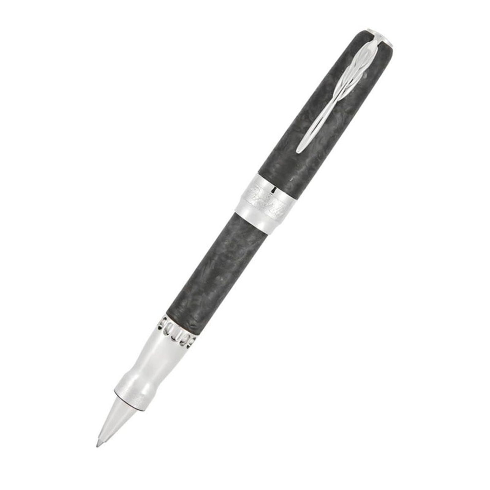Pineider La Grande Bellezza Forged Carbon Fiber Rollerball Pen – The ...