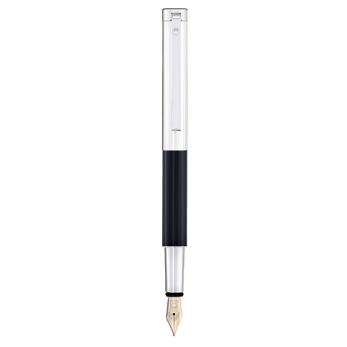 Waldmann Cosmo Fountain Pen - Black - Steel – The Pleasure of Writing