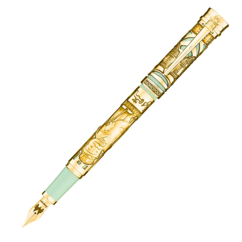 Montegrappa Monopoly L.E. Mr. Monopoly Gold - Fountain Pen – The ...