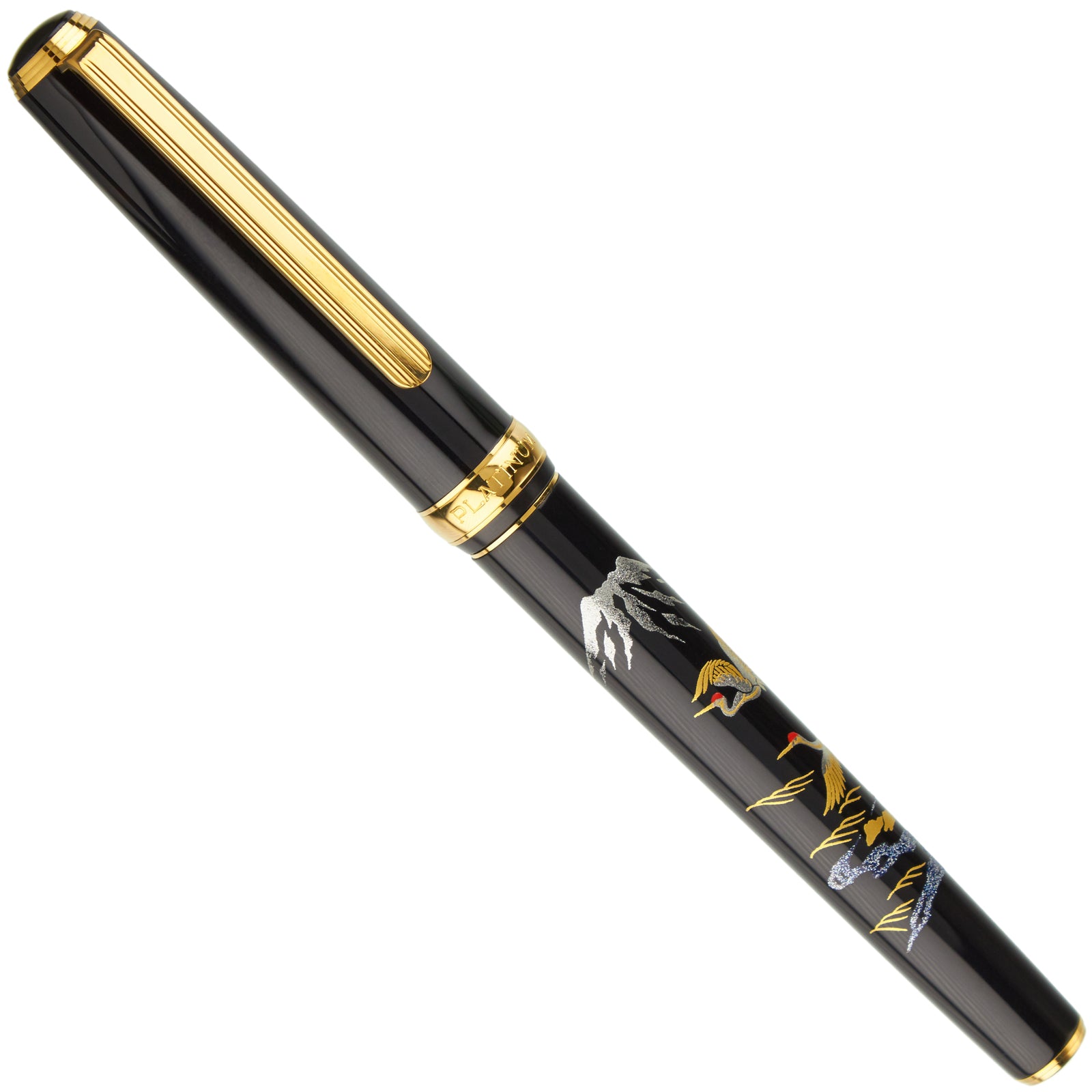 Platinum Classic Modern Maki-E Fountain Pen - Crane & Mt. Fuji – The ...