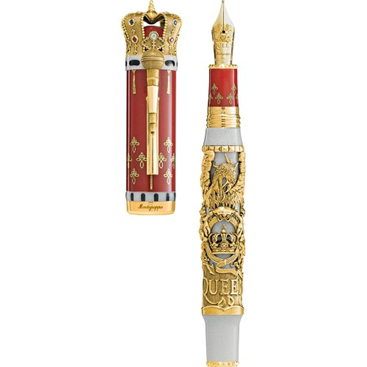Montegrappa Queen: A Night at the Opera Fountain Pen - Gold – The ...
